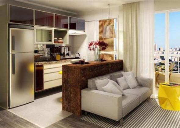 17 Modelos de sala integrada – Uma alternativa para ter mais espaço no AP