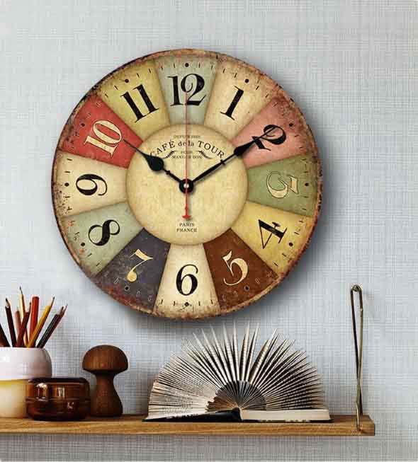 DIY - Relógios de parede estilo retro